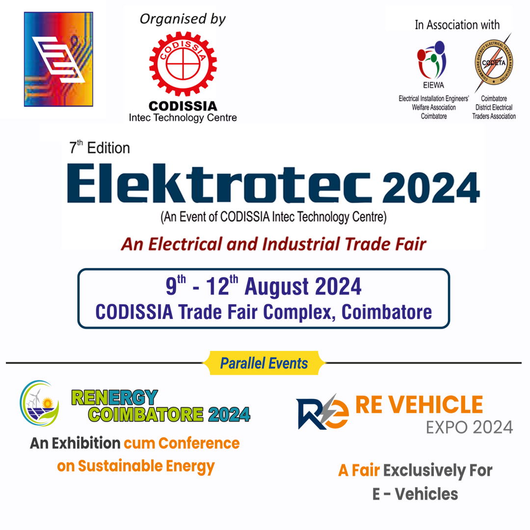 ELEKTROTEC 2024 Invitation from Codissia Intec Technology Center